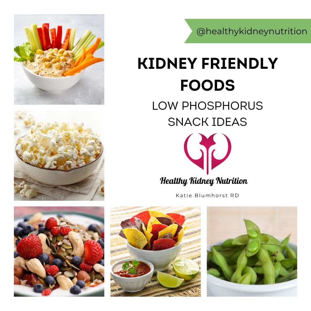 35 Healthy Low Phosphorus Snacks for the Kidney Diet - Healthy Kidney ...